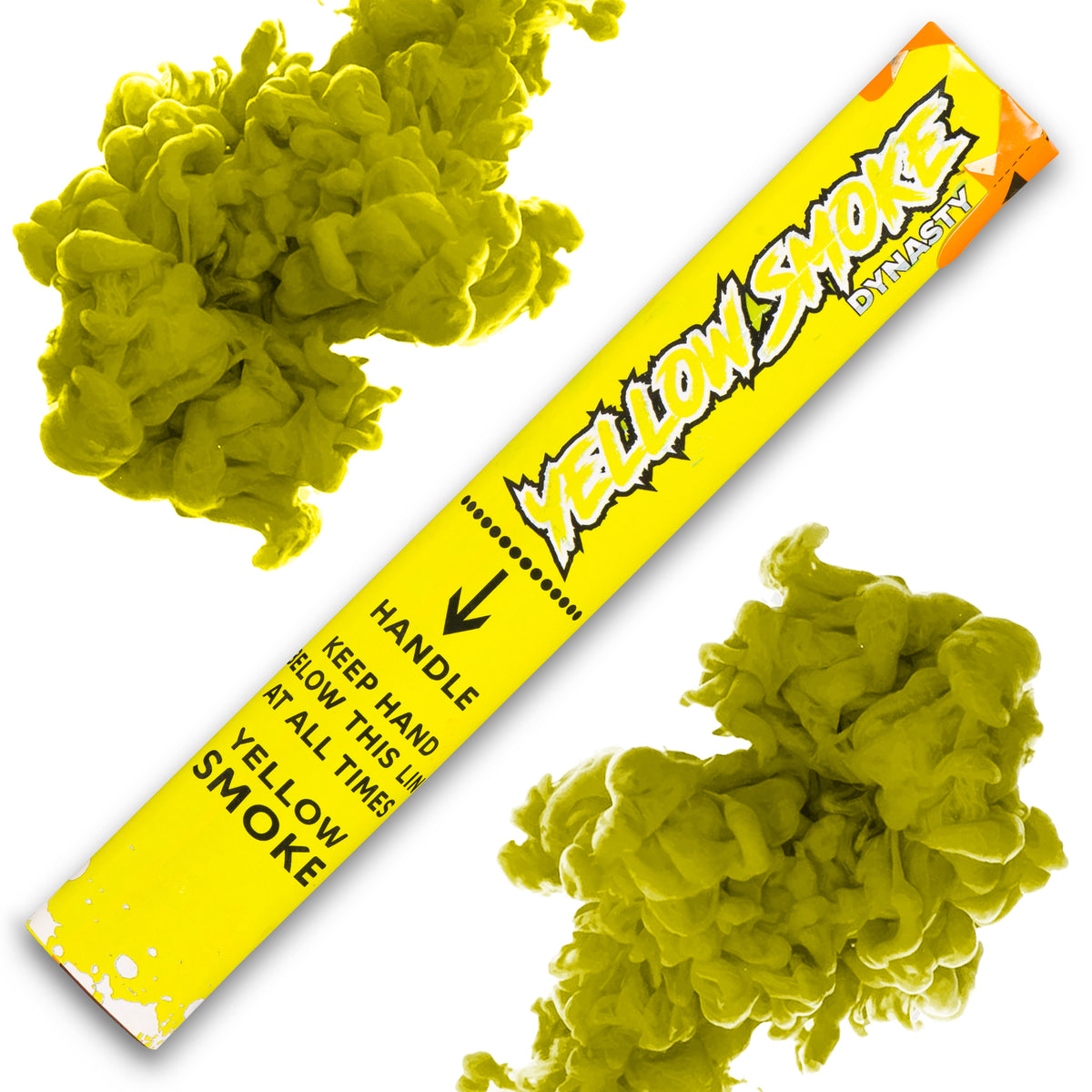 Yellow Fuse Handheld Smoke 90 Seconds – Dynasty Party
